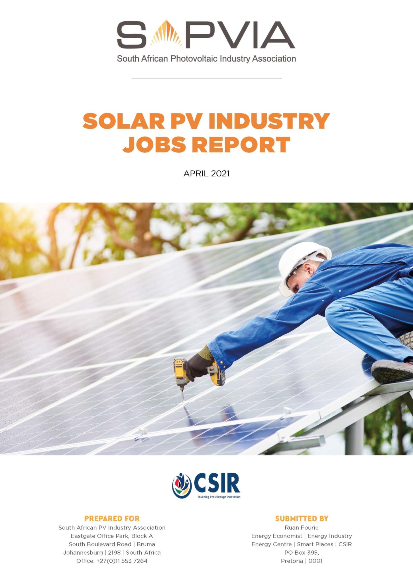 SAPVIA Solar PV Industry Jobs Report 2021 - SAPVIA