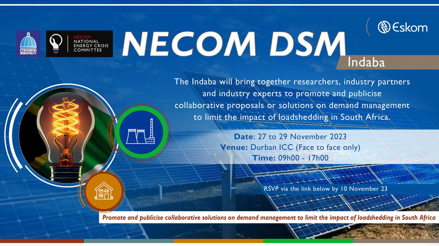 Eskom - KZN NECOM DSM Indaba - SAPVIA